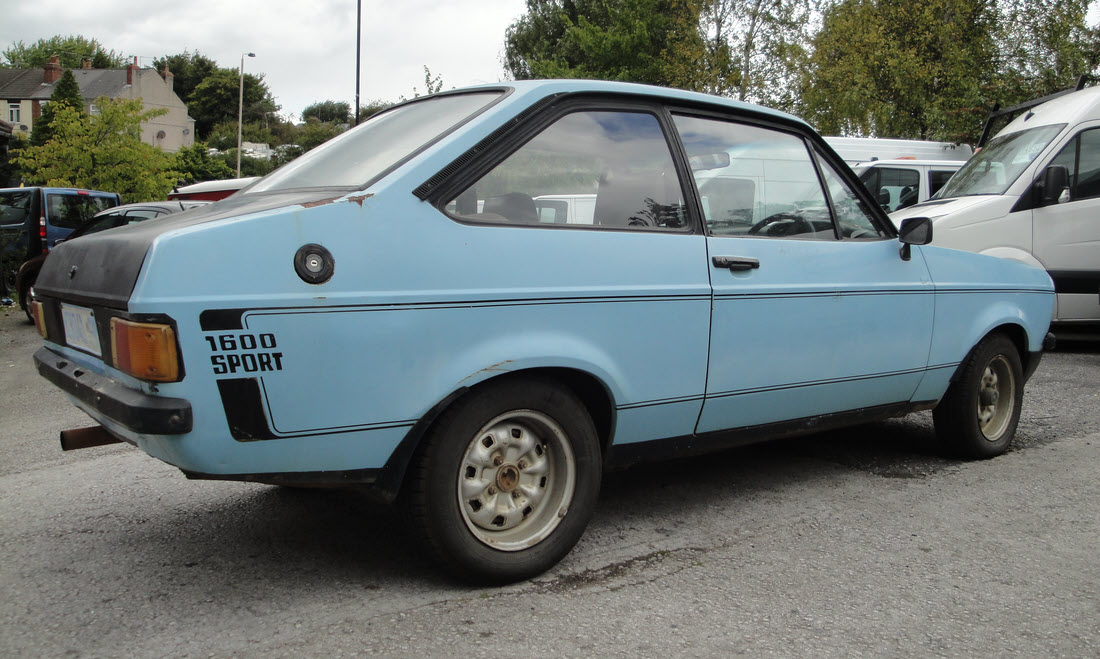 LOT 38 – 1980 FORD ESCORT MK2 1600 SPORT PROJECT – Berlinetta Auctions Blog