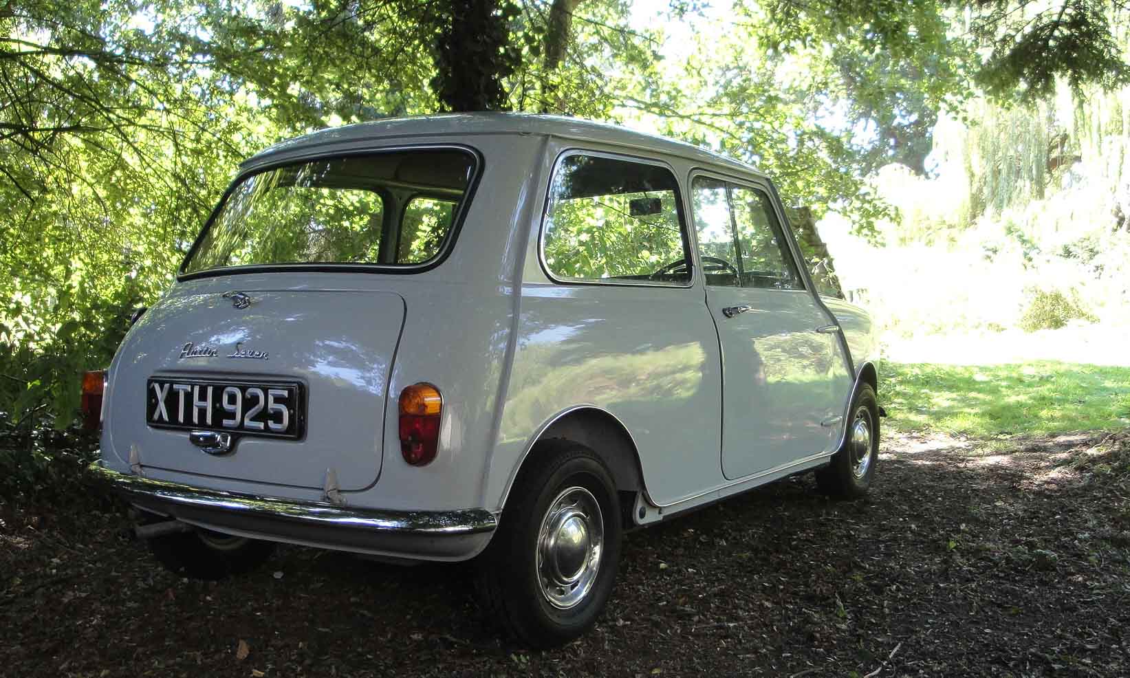LOT 170 - 1961 Austin Seven ˜Mini" De Luxe Saloon - Berlinetta CCA